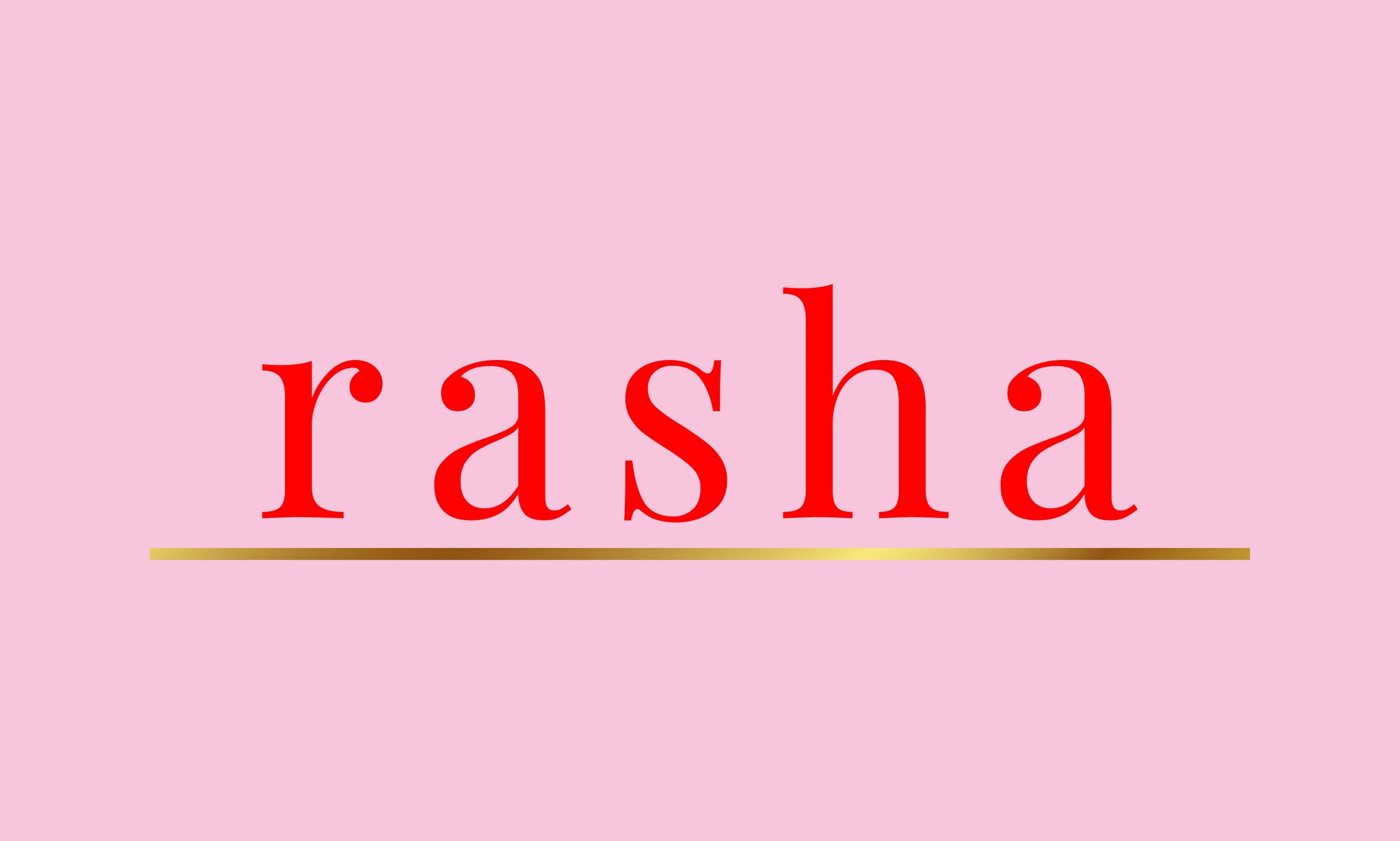 My Name Is Rasha - Curated Fashion